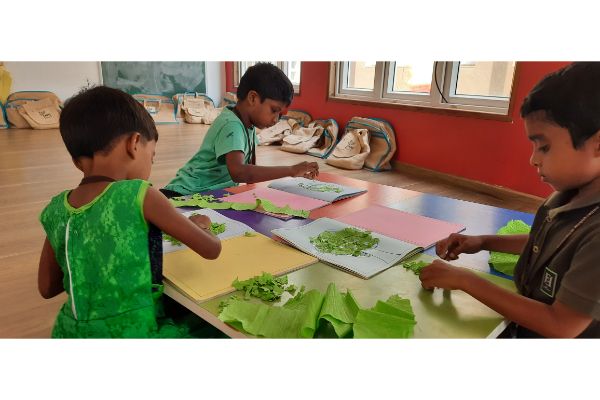 UkG – A collage activity - NMS School